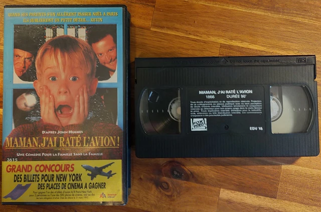 VHS FR : Maman J'ai Raté L'avion - K7 Cassette Vidéo avec bandeau ...
