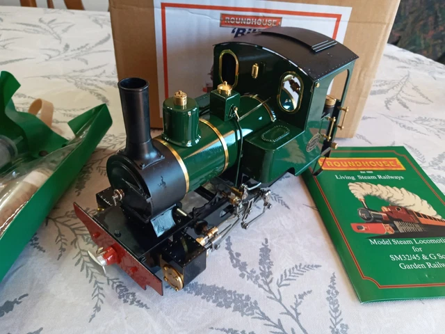 ROUNDHOUSE BILLY LIVE Steam Locomotive EUR 1.800,00 - PicClick FR