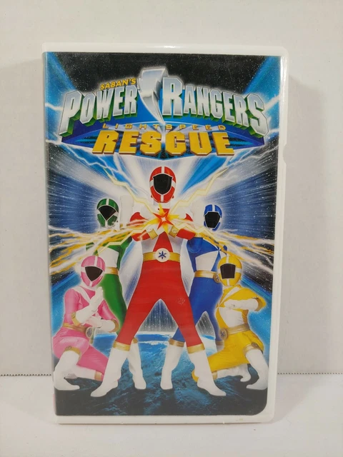 POWER RANGERS MOVIE VHS : Lightspeed Rescue (VHS, 2000) EUR 5,99 ...