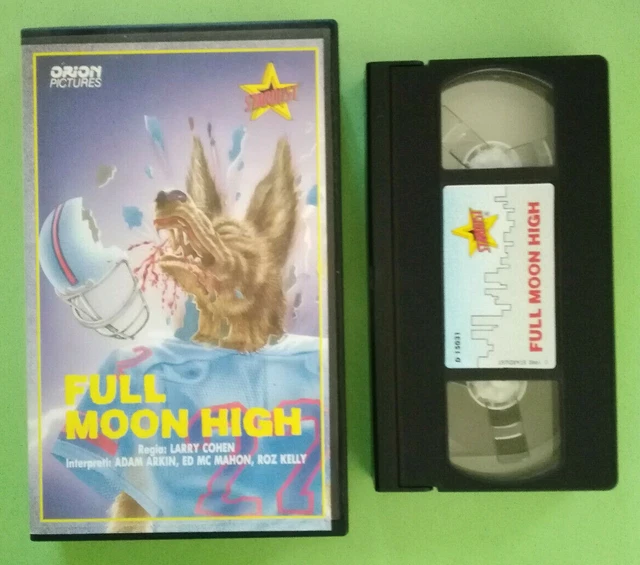 VHS FULL MOON High Film Ita Horror Stardust adam arkin larry cohen ...