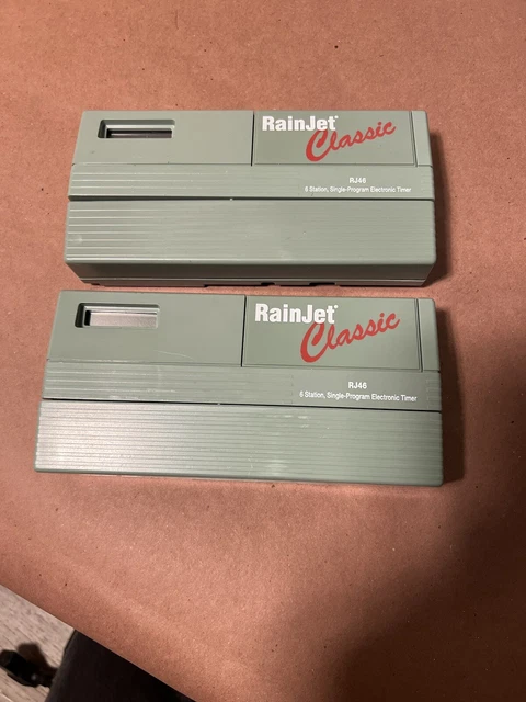 2 VINTAGE RAINJET Hydro-Rain Classic RJ46 Controller £46.45 - PicClick UK 2 VINTAGE RAINJET Hydro-Rain Classic RJ46 Controller £46.45 - PicClick UK
