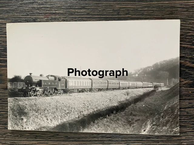 POSTCARD SIZE PHOTO Steam train leaving Patcham tunnel £3.00 - PicClick UK