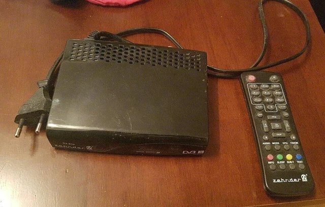 ZEHNDER DX 80E mini-digitaler Satelliten-Receiver FTA MPEG2 DVB EUR 12 ...