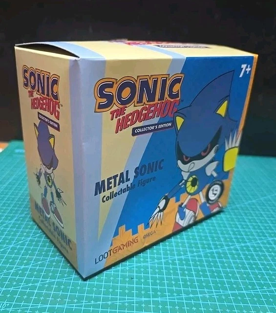 SONIC 25TH METAL Sonic Figure - Collectable Figure Edition Loot Crate ...