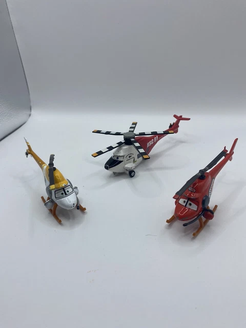 DISNEY PIXAR CARS Helicopter Diecast 1:55 Bundle £9.99 - PicClick UK