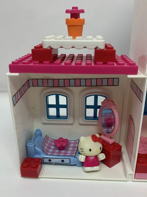 HELLO KITTY MEGA Bloks Blocks Lego Compatible Dream House #10822 Not ...