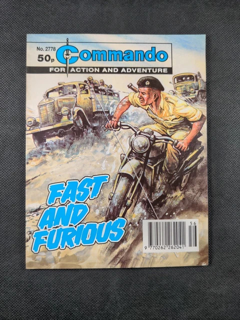 COMMANDO COMIC ISSUE Number 2778 Fast And Furious EUR 5,08 - PicClick IT