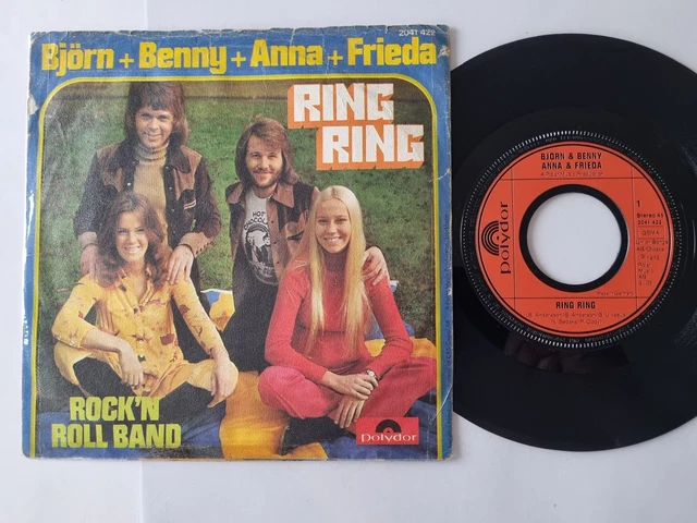 BJÖRN & BENNY, Anna & Frieda/ ABBA - Ring Ring/ Rock'n roll band 7'' Vinyl EUR 11,99 - PicClick DE