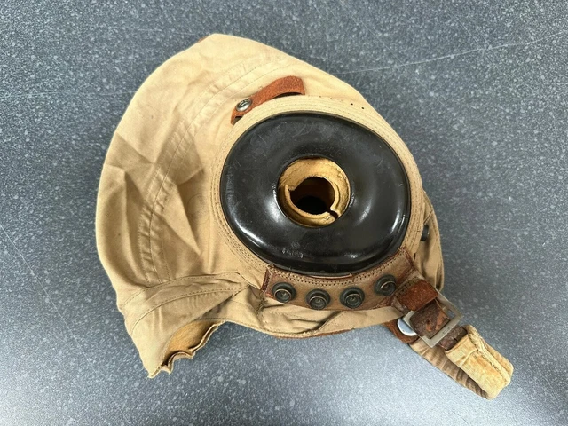 WW2 USAAF FLYING Helmet 1943 An-H-15 Wwii Us Pilot Summer Hat, Fighter ...