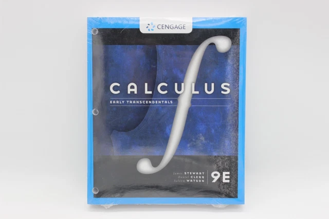 CALCULUS EARLY TRANSCENDENTALS 9E by Stewart/Clegg/Watson - Cengage ...