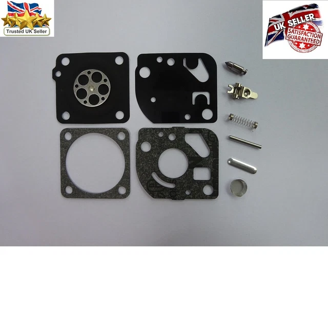 RYOBI HOMELITE JCB Genuine Ruixing Carburettor rebuild service Carb Kit ...