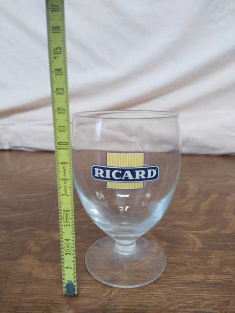 ANCIEN VERRE RICARD Model Grand Ballon Annee 90 Verre Pour L Export ...