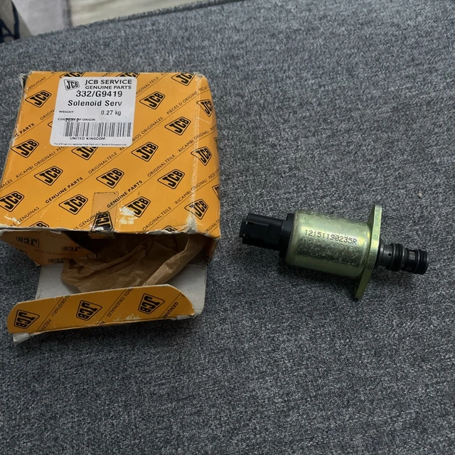 GENUINE JCB HYDRAULIC/TRANS control valve £110.00 - PicClick UK