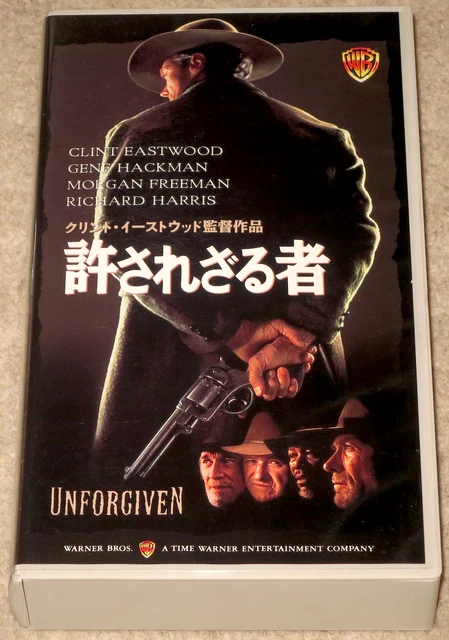CLINT EASTWOOD UNFORGIVEN Gene Hackman Morgan Freeman JAPAN VHS ...