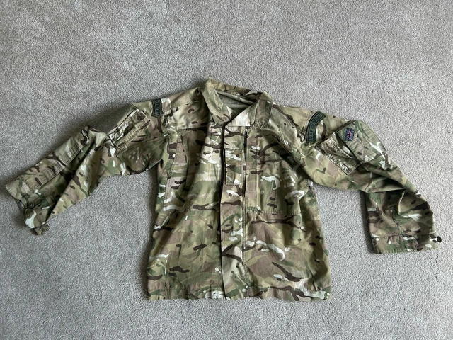 Raf Regiment Combat Jacket Uk Airsoft Camouflage Army 8 50 Picclick Uk