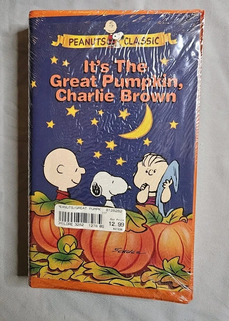 ITS THE GREAT Pumpkin, Charlie Brown (VHS, 1996, Clamshell), Peanuts ...