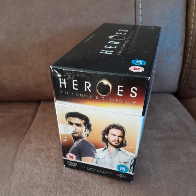 HEROES - THE Complete Collection (23 Disc DVD Box Set) + Heroes 1 ...