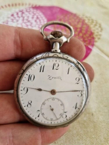 RARE GOUSSET ZENITH Solid Silver Art Nouveau Grand Prix Paris 1900 ...