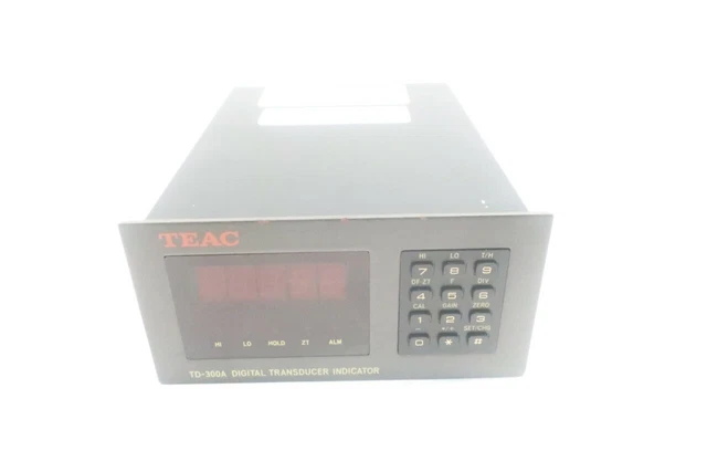 TEAC TD-3001 TD-3003 TD-300A Digital Transducer Indicator £244.17 - PicClick UK