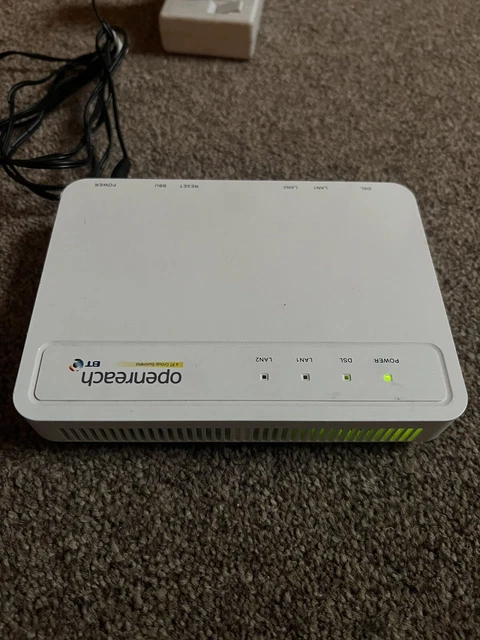 BT OPENREACH FIBRE Modem - EchoLife HG612 - With Power Supply $19.35 ...