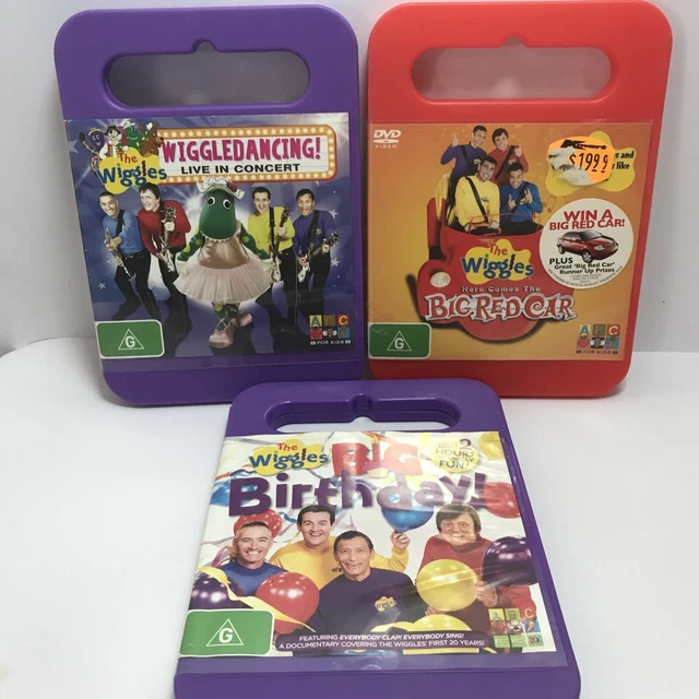 THE WIGGLES 3X DVD Bundle Original Wiggles ABC Kids Region 4 Classic ...