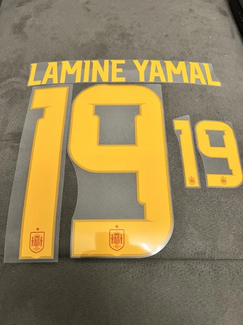 LAMINE YAMAL #19 España 2026 Copa Mundial 2026 KIT NAME SET $83.48 ...