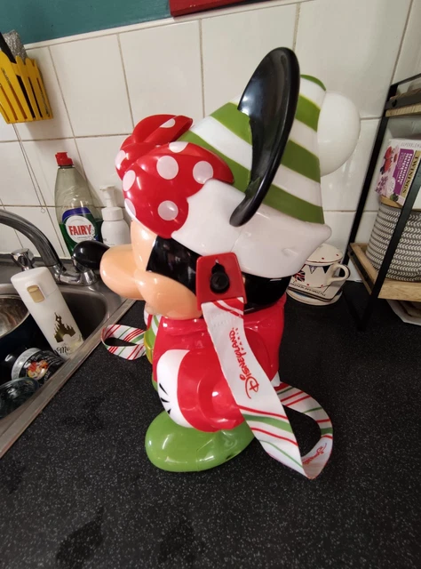 DISNEYLAND PARIS CHRISTMAS 2025 Mickey Mouse Santa Popcorn Bucket £36. ...