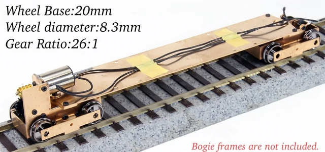 H0/ON30/O16.5/OE GAUGE WORLD Craft HO-202-20 Locomotive Power Drive ...