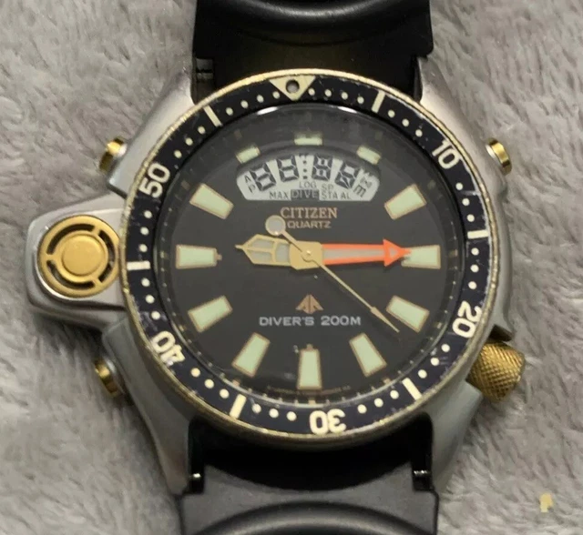 CITIZEN PROMASTER AQUALAND Diver's 200m Men's Watch JP2000- C520. Not ...