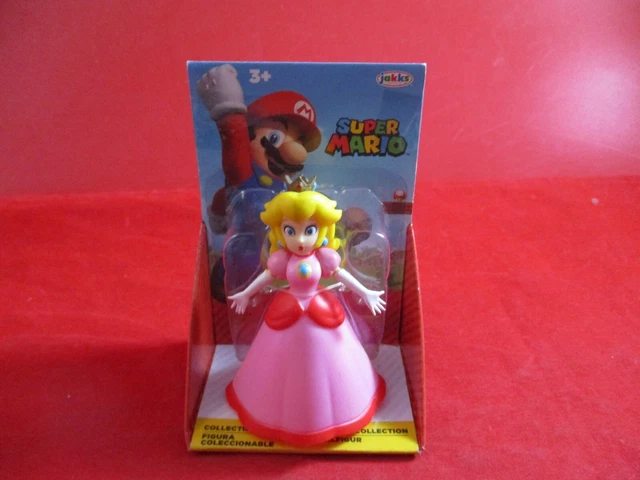 WORLD OF NINTENDO Jakks Pacific Super Mario Bros Princess Peach Collectible Toy £13.27 - PicClick UK