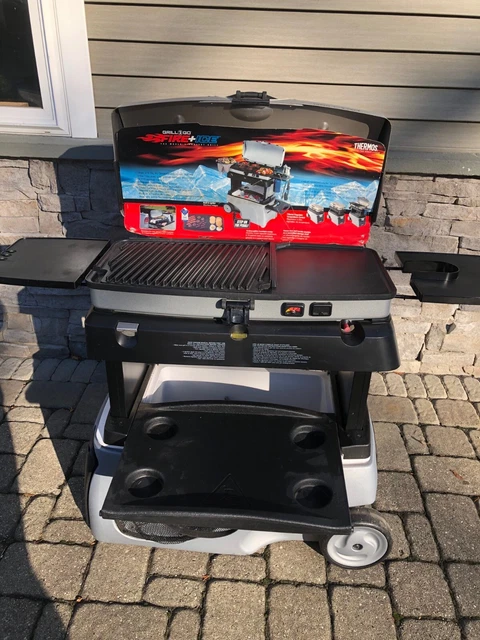 THERMOS GRILL2GO FIRE Ice Portable Grill. New, fully assembled, but ...