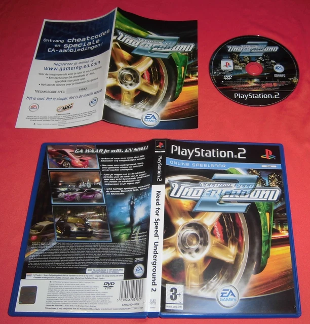 PLAYSTATION PS2 NEED for Speed Underground 2 [PAL-NL FR] PS Two Fat ...