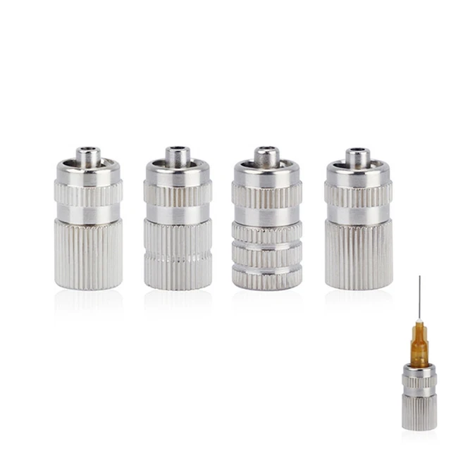 ADAPTER NICKEL PLATED Brass Dispensing Subpackaging Barrel Luer Lock ...
