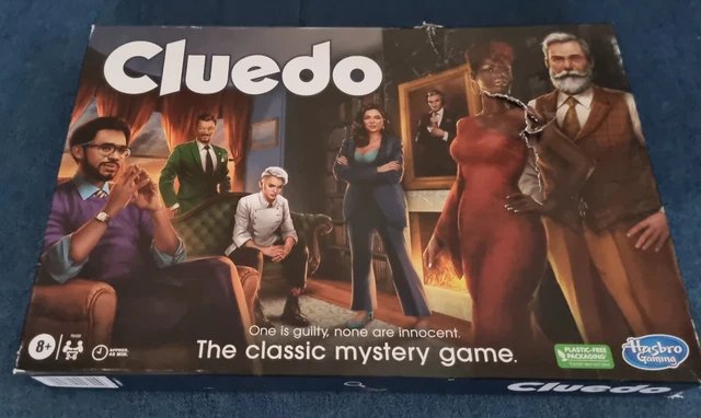 HASBRO GAMING BOARD Game Cluedo The Classic Mystery Game New Damaged ...