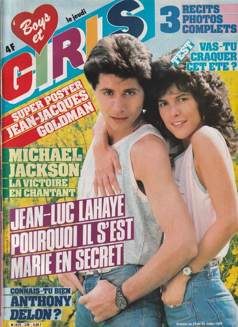 JEAN JACQUES GOLDMAN Michael Jackson Jean Luc Lahaye Herve Vilard ...