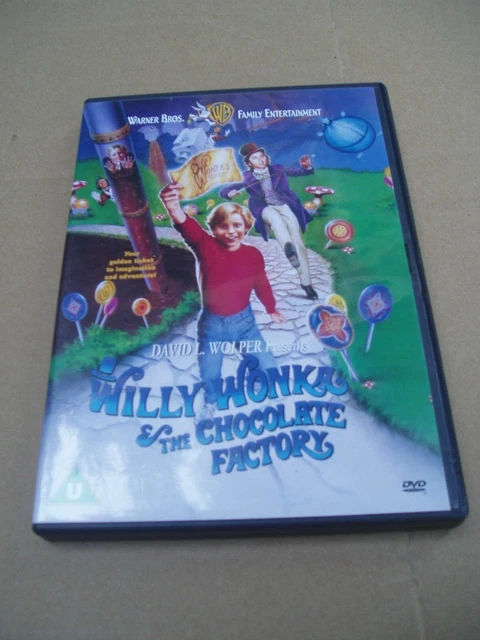 WILLY WONKA AND the Chocolate Factory DVD 1971 Charlie Roald Dahl ...