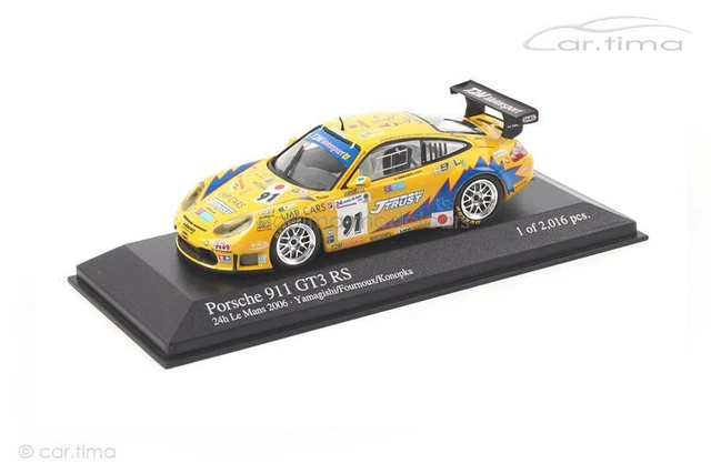 PORSCHE 911 GT3 Rs 24h Le Mans 2006 - MINICHAMPS 1:43 400066991 EUR 51,21 - PicClick IT