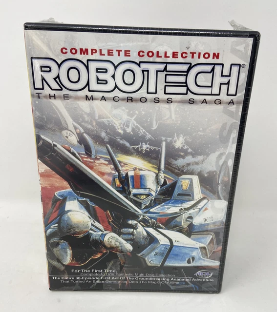 ROBOTECH: THE MACROSS Saga - Complete Collection DVD 6-Disc Set RARE ...