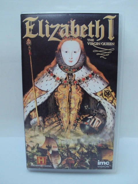 ELIZABETH I THE Virgin Queen - The History Channel - VHS Video PAL £1. ...