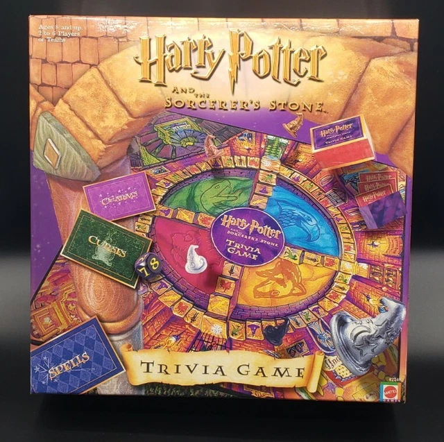 HARRY POTTER AND The Sorcerer's Stone Trivia Game Complete Boardgames £ ...