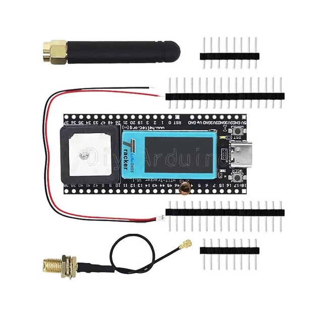 LORA WIRELESS TRACKER ESP32-S3FN8+SX1262+UC6580 Wi-Fi, LoRa, Bluetooth ...