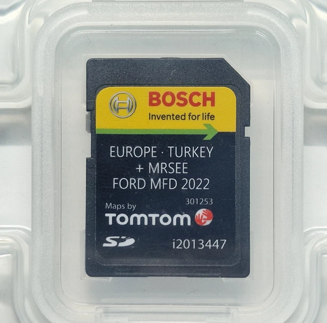 FORD MFD SYNC1 2022 Navigation SD Map Tarjeta Card Karte Fiesta Focus ...