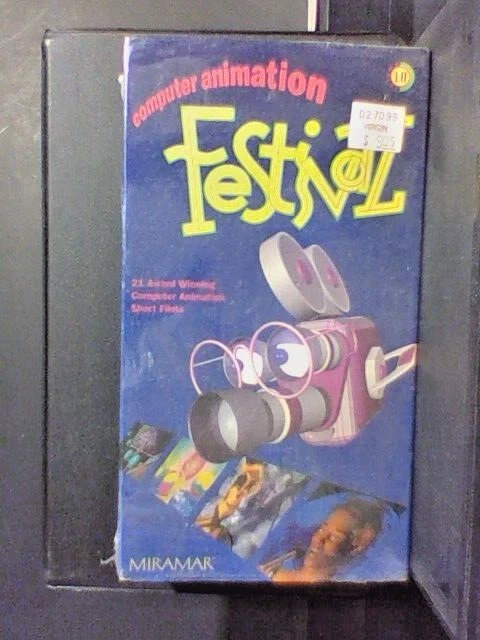 COMPUTER ANIMATION FESTIVAL (VHS, 1996) $14.00 - PicClick