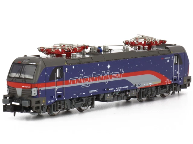 ELEKTROLOKOMOTIVE RH 1293 200 Vectron ÖBB Nightjet, Ep.VI - Hobbytrain ...