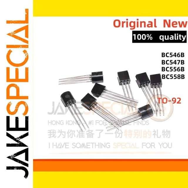 SET OF 50 TO-92 Transistors BC546B, BC547B, BC556B & BC558B EUR 31,19 ...