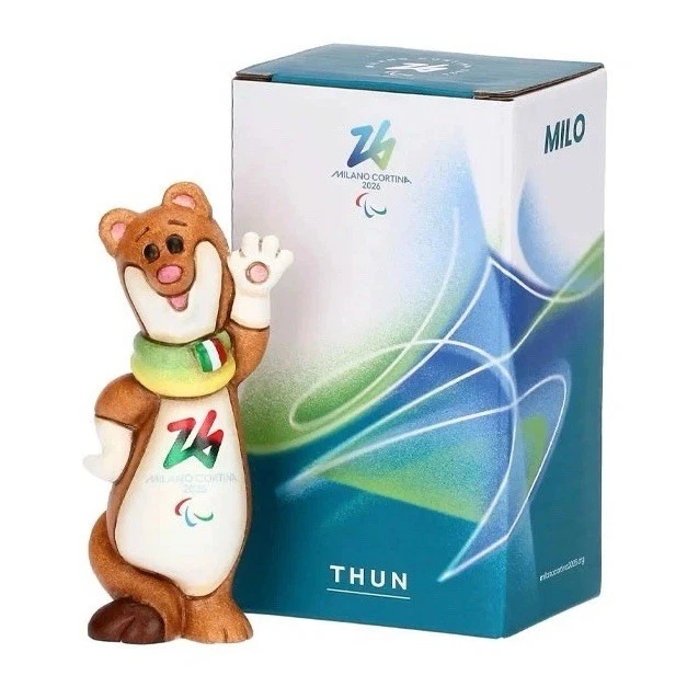 THUN MASCOTTE MILO Olimpiadi Paralimpiadi Milano Cortina 2026 Limited ...