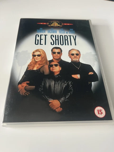 GET SHORTY DVD John Travolta, Gene Hackman, Rene Russo Comedy Crime ...