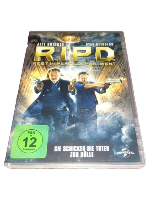 RIPD ACTION KOMÖDIE Sci-Fi DVD Ryan Reynolds Jeff Bridges FSK 12 EUR 4 ...
