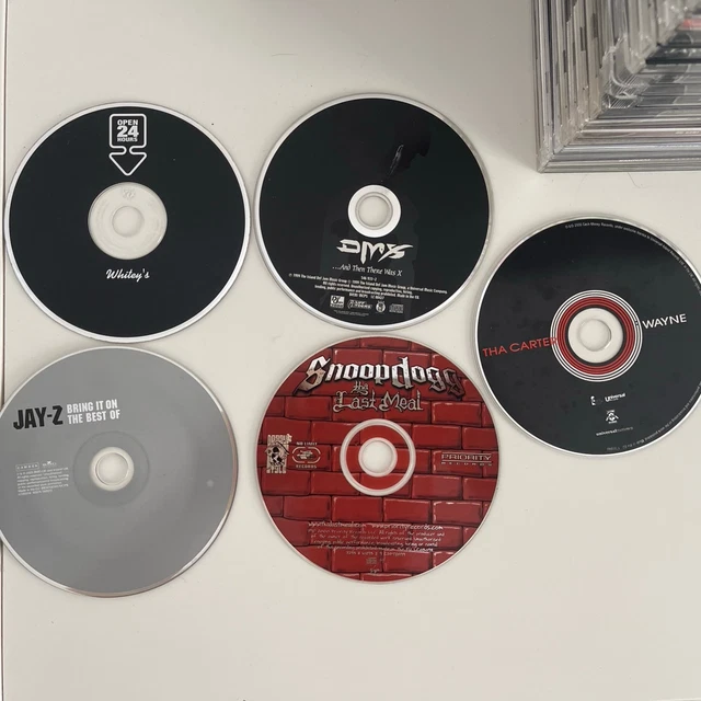 RAP/HIP HOP CD/DVD Collection 2pac, Eminem, 50 Cent, Dr Dre, Chronic ...