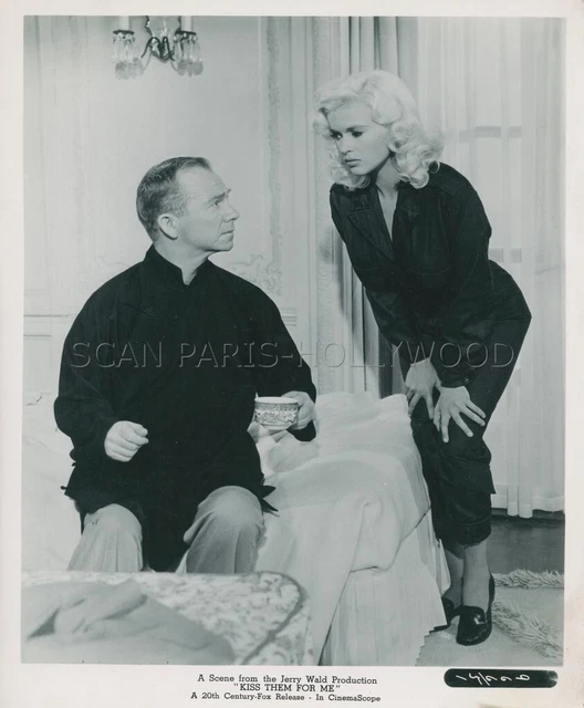 RAY WALSTON JAYNE Mansfield Kiss Them For Me 1957 Photo Original #23 ...